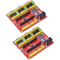 Amazon.com: HiLetgo 2pcs 3D Printer Stepper Motor Driver CNC Shield V4 Engraving Machine ...