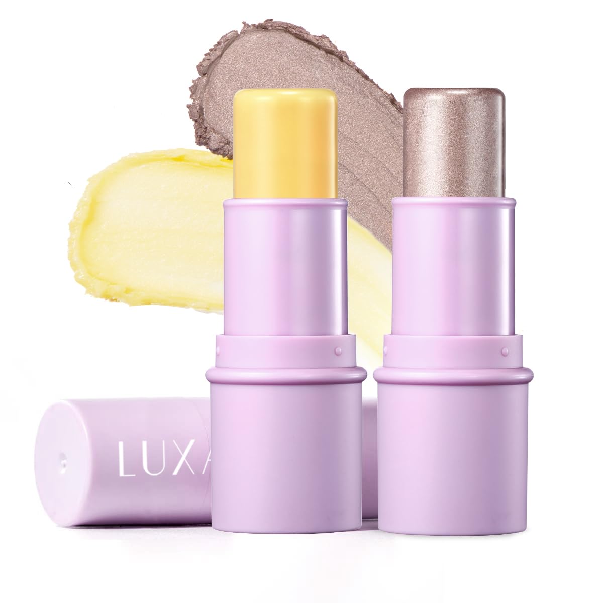 Mua LUXAZA 2Pcs Highlighter Moisturizer Makeup Sticks, Iluminator Face ...