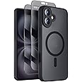 Amazon.com: Symcele Designed for iPhone 16 Plus Case, Compatible with MagSafe, with Privacy ...