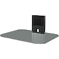 Amazon.com: Sanus Tempered Glass On-Wall AV Shelf for Streaming Devices ...