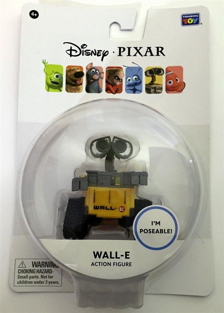 Mdstore Disney Pixar WALL-E 3 Inch Poseable Wall-E Figure – BigaMart