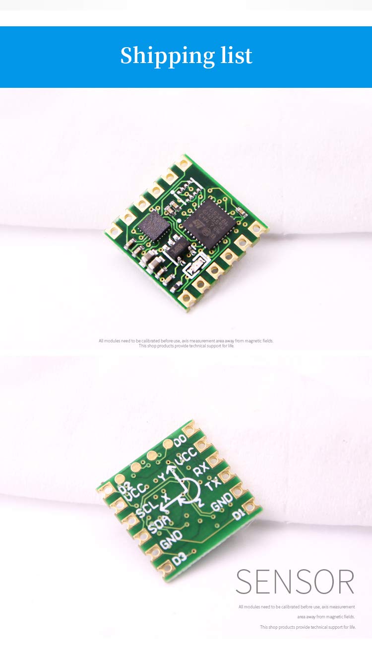 AHRS 3 Axis Digital Accelerometer Acceleration Angle 3-Axis Gyro Gyroscope Vibration Triaxial ...