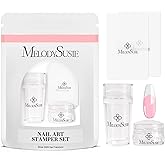 Amazon.com: Born Pretty French Tip Nail Stamp, 6PCS Nail Art Stamper ...