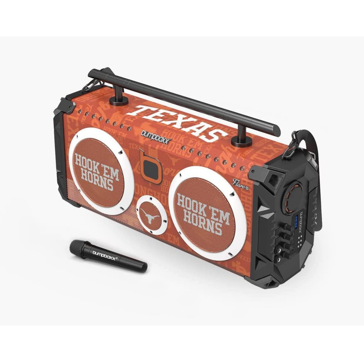Mua Bumpboxx Bluetooth Portable Speaker Boombox Flare8 NCAA Texas U ...