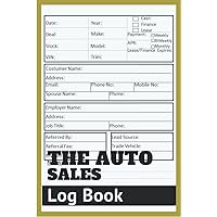 Car Sales Log book: Keep track of your all The Auto Sales - Cars Sales ...