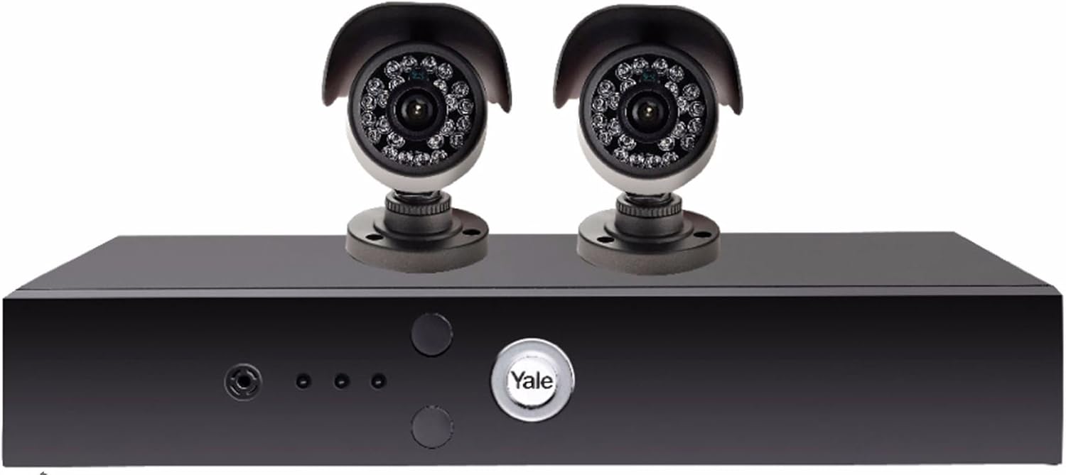 Yale Smart Living HD1080 CCTV System - 2 Camera/4 Channel: Amazon.co.uk ...