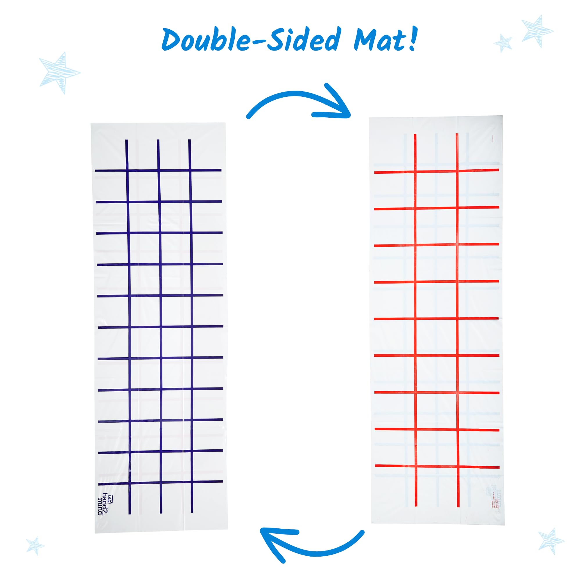 Mua hand2mind Double Sided Graphing Mat, 24” x 72” Vinyl Grid Mat ...