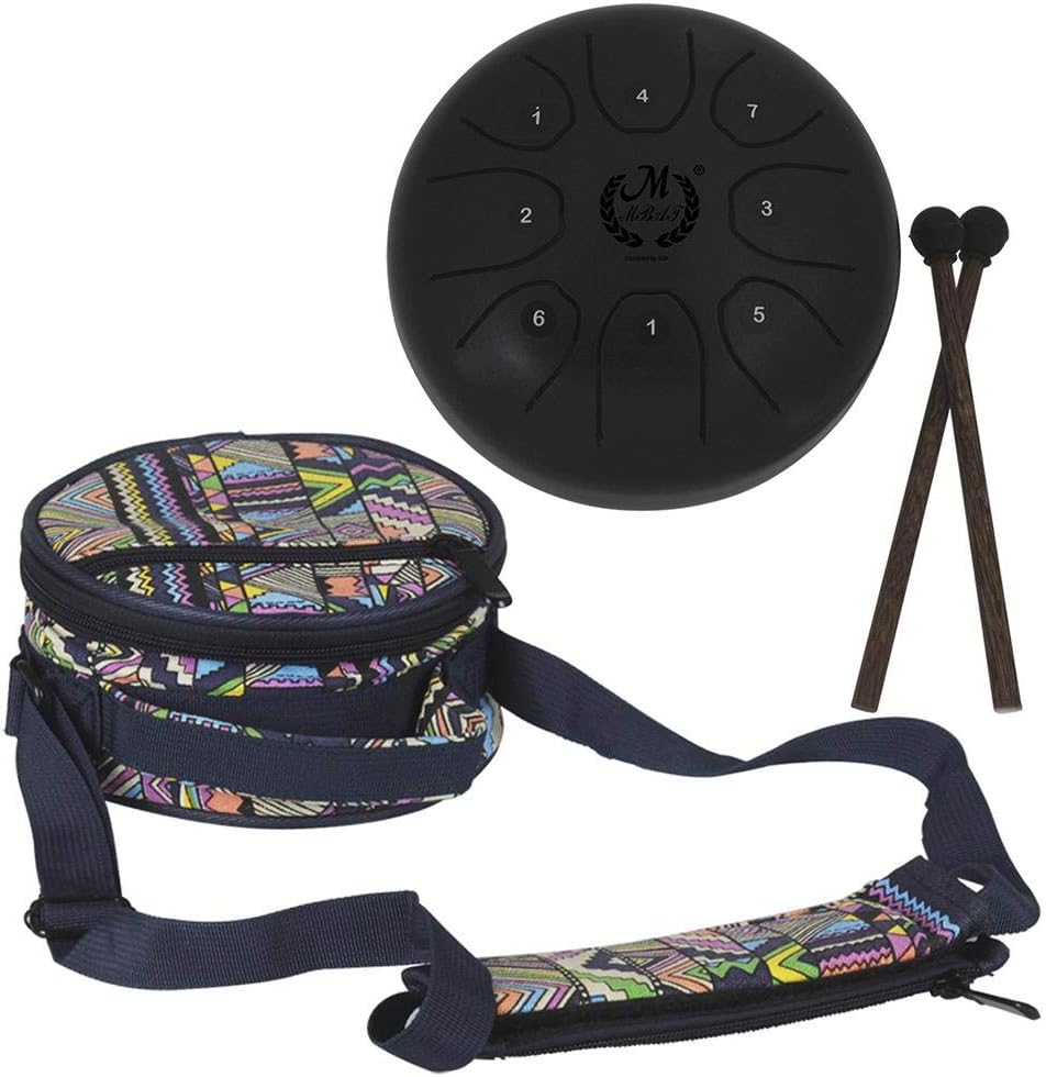 Tambour Handpan Brahma à languette Mmbat en acier mebite - 14 cm ...