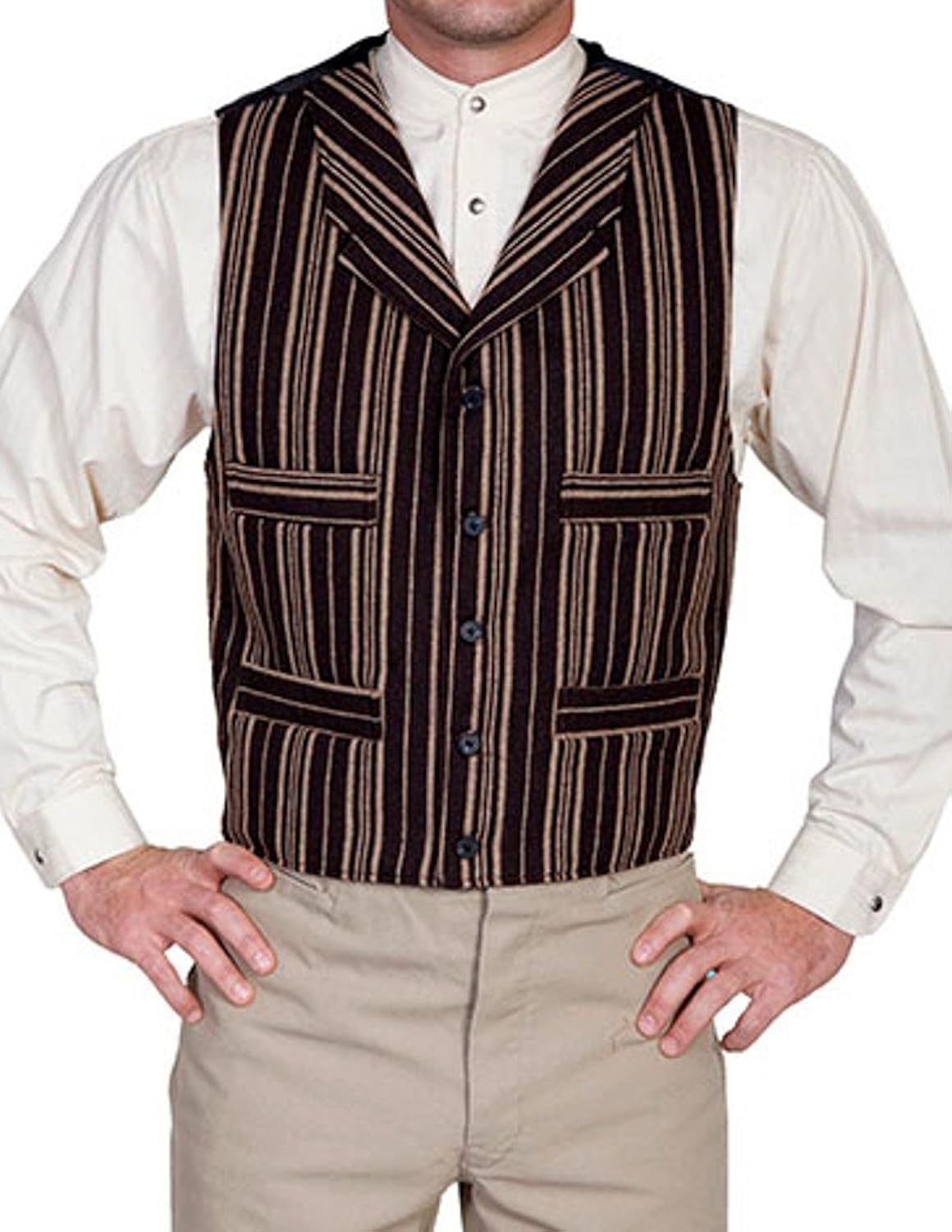 Victorian Men's Vests and Waistcoats