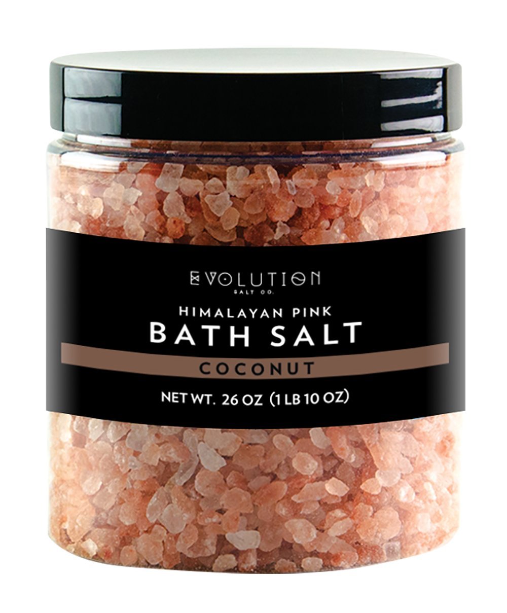 Amazon.com : Evolution Salt - Bath Crystal Himalayan Salt Fine Grind 40 ...
