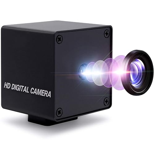13 Megapixel Webcam with Autofocus Lens 4K USB Camera 3840x2880 PC ...