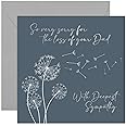 Amazon.com : Sorry For The Sad Loss of Your Dad Sympathy Card - Dandelion Condolences Card ...