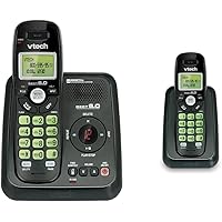 Vtech Dect 6.0 Single Handset Cordless Phone System with Digital ...