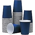 Amazon.com: Yuxitia Disposable Paper Cups, 60pcs Blue Paper Cups For ...