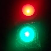 HONWELL Tap Light Wireless Touch Light Multi Colored Push Button Night ...