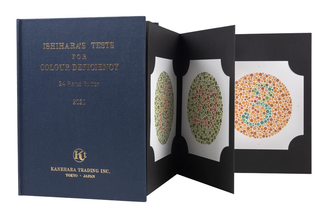 Mua Ishihara Color Vision Test Book 24 Plates with User Manual trên ...