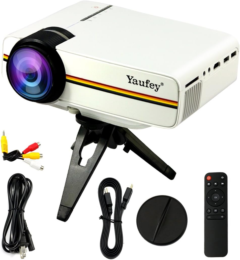 Yaufey Mini Pico Projector, DLP HD Video Projector: Amazon.co.uk ...
