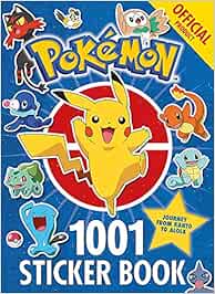 The Official Pokémon 1001 Sticker Book : Pokémon: Amazon.es: Libros