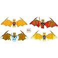 Amazon.com: LEGO Ninjago Crystalized Golden Dragon Combo Set: Cole Jay ...
