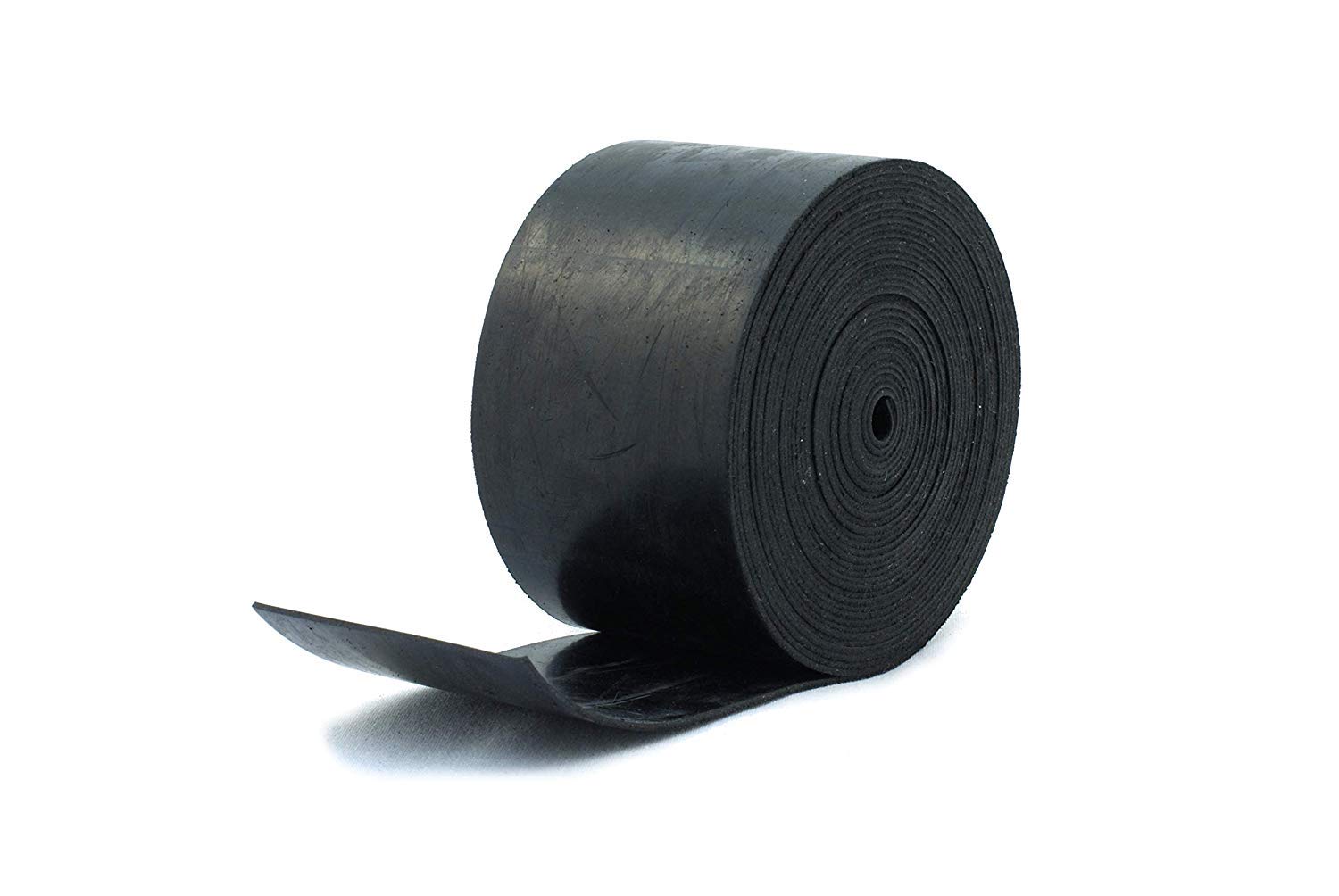 Solid Neoprene Black Rubber Strip 75mm wide x 2mm thick x 5m long ...