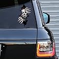 Amazon.com: Iprokiu Horror Car Decal 3D Funny Peeking Sticker for Car ...