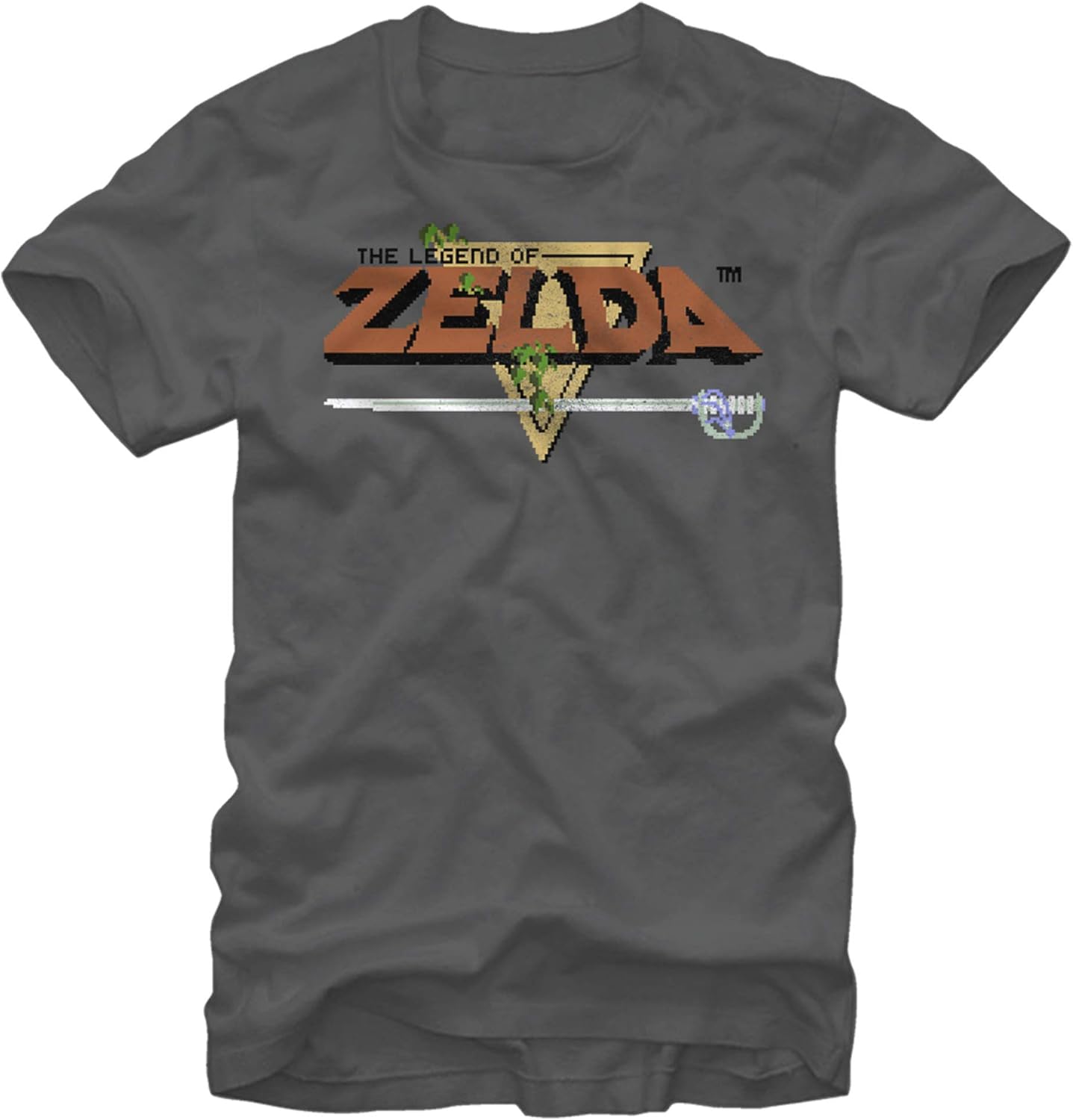 Amazon.com: Men's Nintendo Legend of Zelda Original Title T-Shirt: Clothing