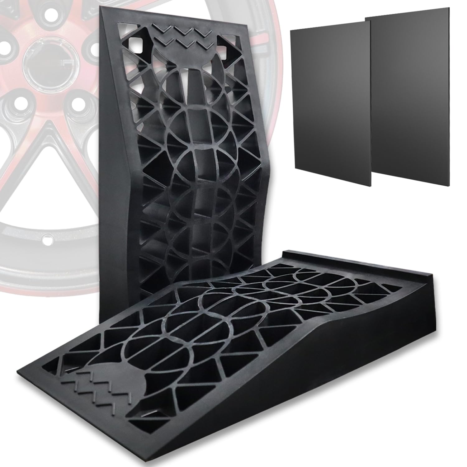 Mua Low Profile Car Ramps for Low Cars, Upgrade with Anti-Slip Pads ...