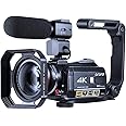 Amazon.com : 4K Camcorder Video Camera ORDRO HD 1080P 60FPS Vlog Camera ...