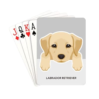 Labrador Retriever Playing Cards