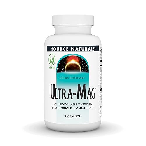 Source Naturals Ultra-Mag, 5-in-1 Bioavailable Magnesium - Relaxes ...