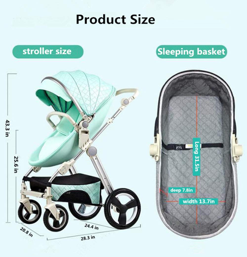 Strollers - New *2020*Egg Shell Baby Stroller 2 in 1 / Baby Bassinet ...