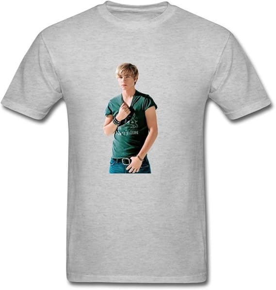 Amazon.com: ZHENGXING Men's Jesse McCartney T-Shirt S ColorName Short ...