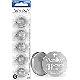 Amazon.com: Voniko 3 Volt CR2025 Battery 5 Pack – CR 2025 Button Cell Battery – 2025 Lithium ...