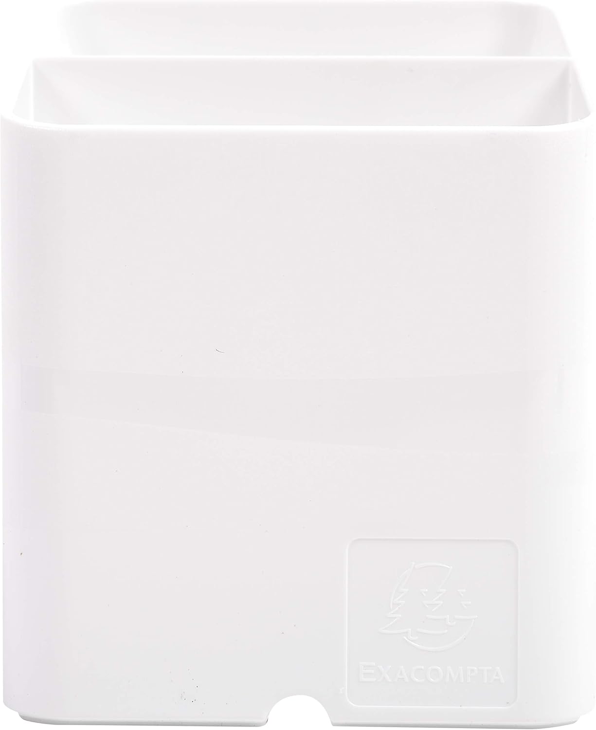 Exacompta – Ref 67713D Office Pen-Cube Pen Pot, 74 x 74 x 93 mm, Space ...