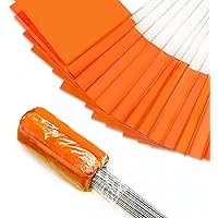 Amazon.com: Orange Marking Flags 1000 Pack - 4x5-Inch Marker Flags - 15 ...