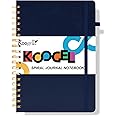 Amazon.com : Koogel Spiral Journal Notebook, Hardcover Notebook with ...