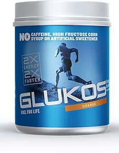 Amazon.com: Glukos, Glucose Energy Powder, Orange 2 Gal Bulk Canister ...