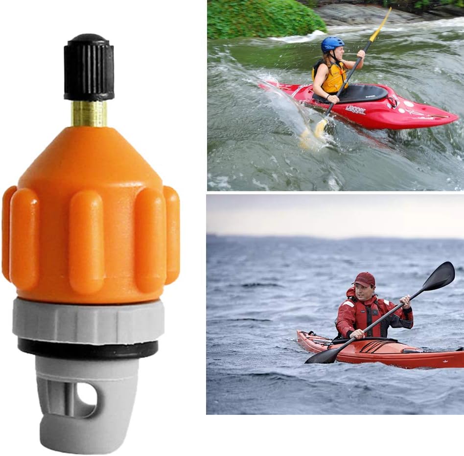 Macabolo Inflatable Rowing Boat Pump Adapter Wear-resistant Air Valve ...