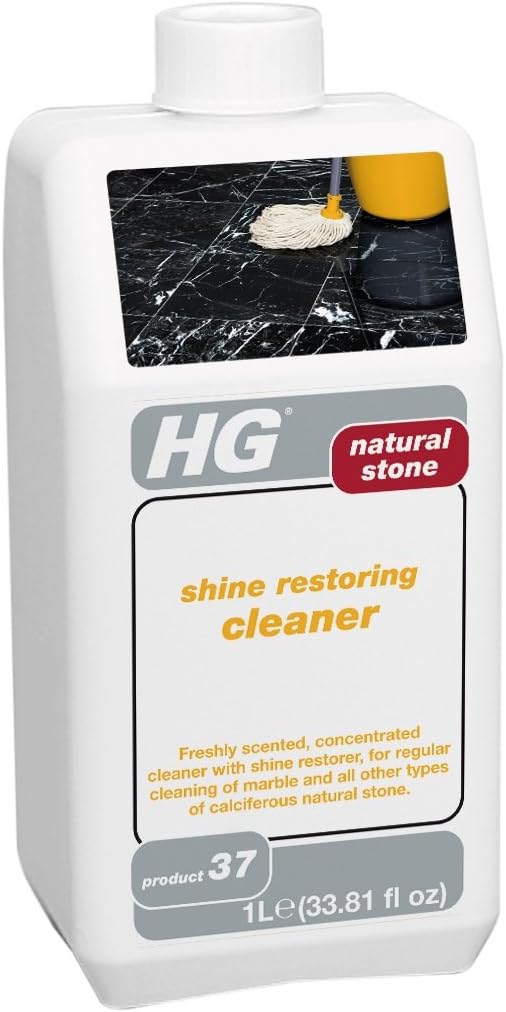 HG Natural Stone Tile Shine Restoring Cleaner (Product 37) – 33.81 fl ...