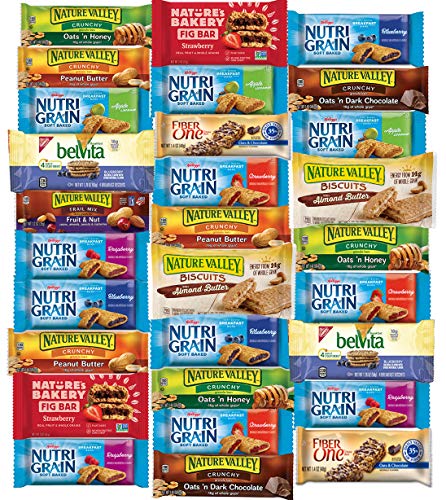 Healthy Snacks - 30 Packs - Variety Pack, Breakfast Bars | Pricepulse