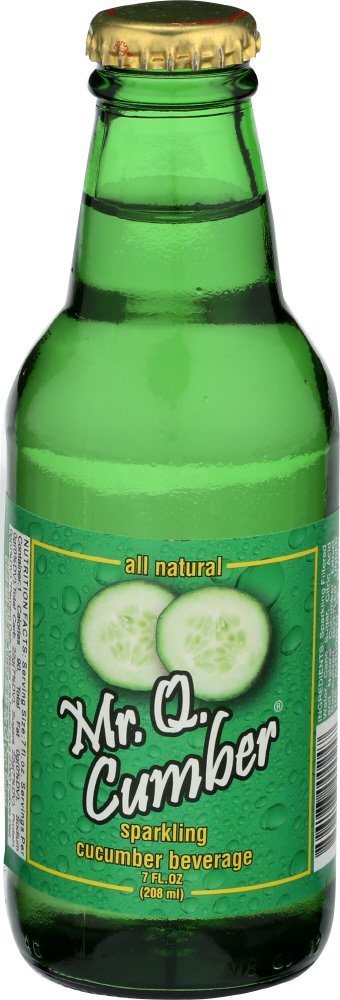 Amazon.com : Mr. Q. Cumber Cucumber Soda - 7 oz - 12 pack : Soda Soft ...