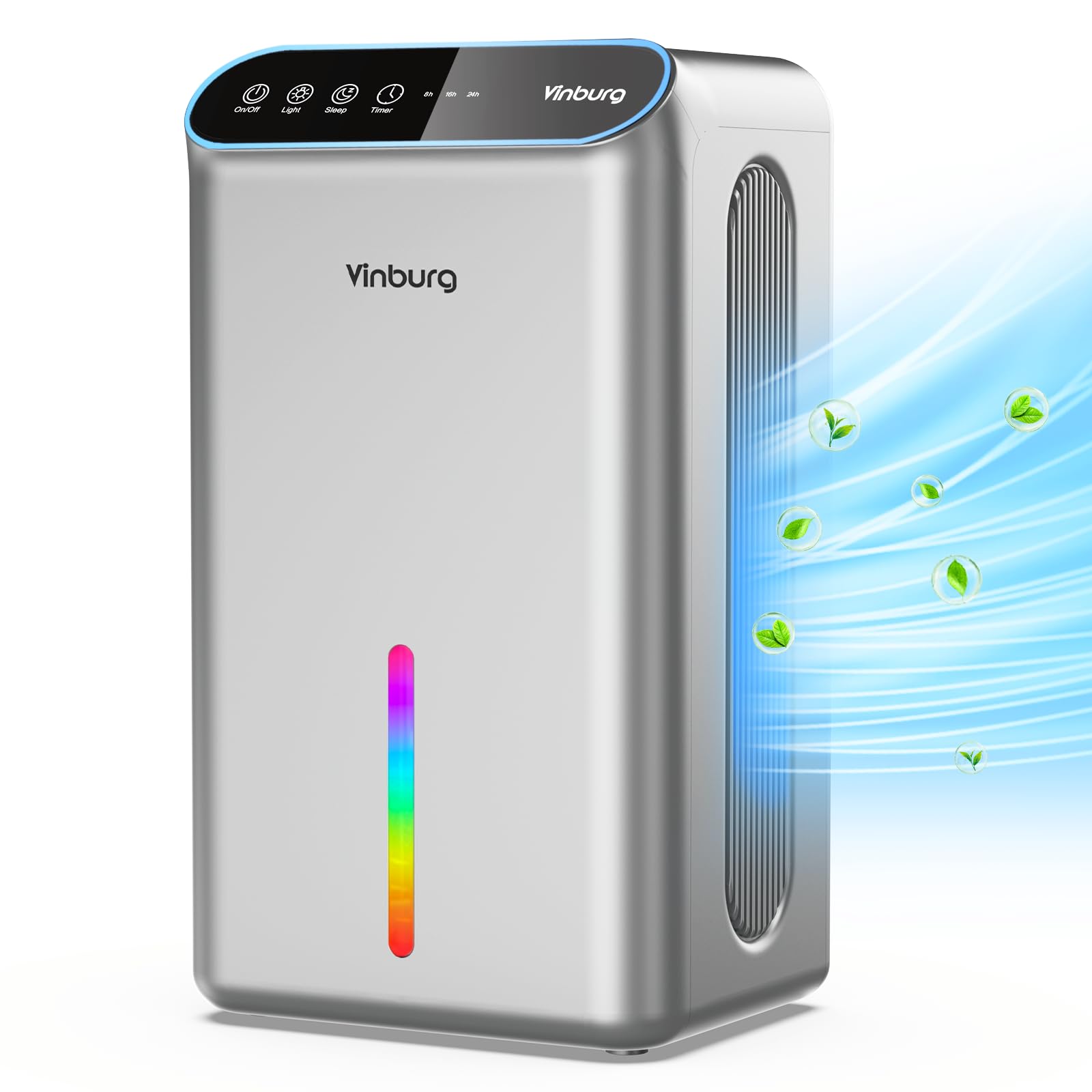 Home Dehumidifier, Dehumidifiers for Basement with Drain Hose 85 OZ ...