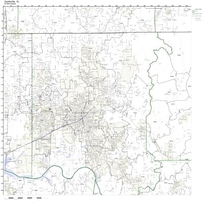 Huntsville Alabama Zip Code Map - Map