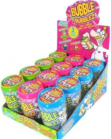 BUBBLE RUBBLEZ - 12 COUNT: Amazon.co.uk: Grocery
