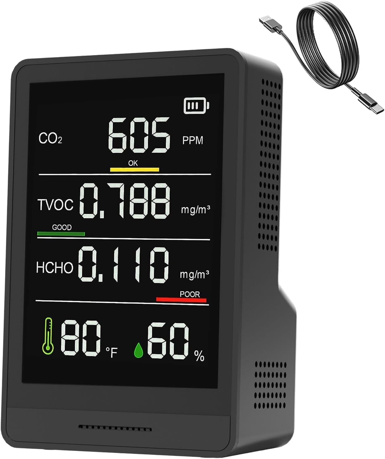 Mua PERFORMANCE GURU 5-in-1 Indoor Air Quality Monitor Professional ...