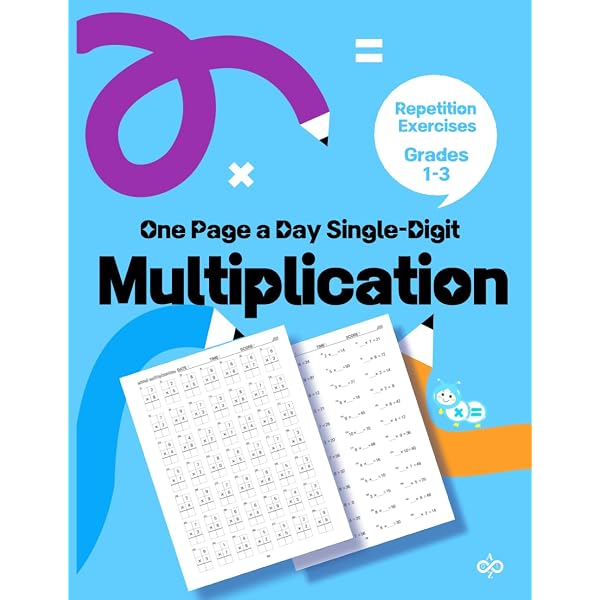 Teacher Desk Must Haves One Page A Day Single Digit Multiplication ...
