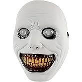 Amazon.com: Scary Halloween Mask Smiling Demons Horror Mask Scariest ...