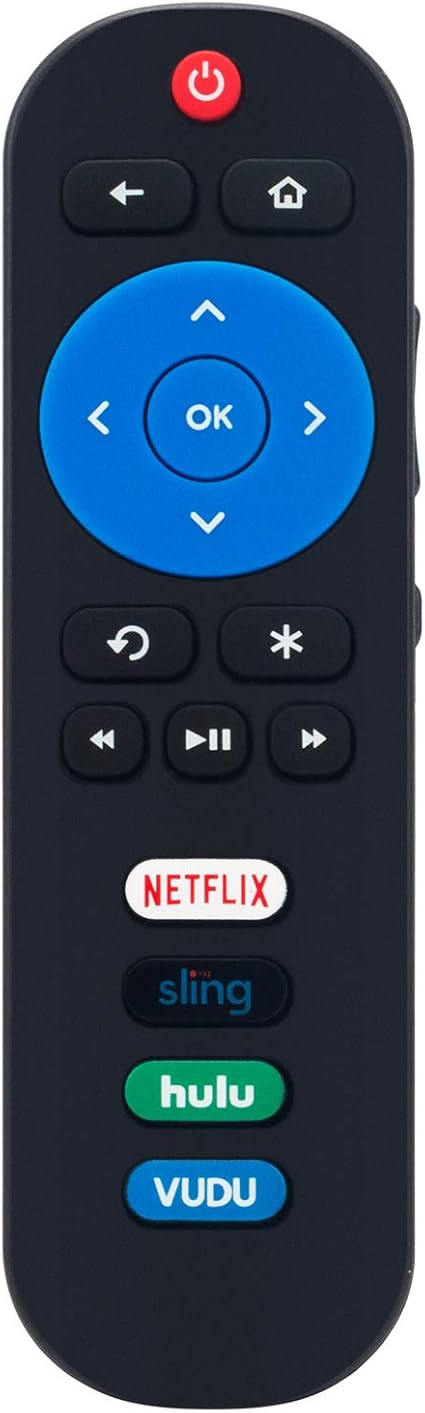 Amazon.com: Replacement Remote Control Applicable for JVC Roku TV LT ...
