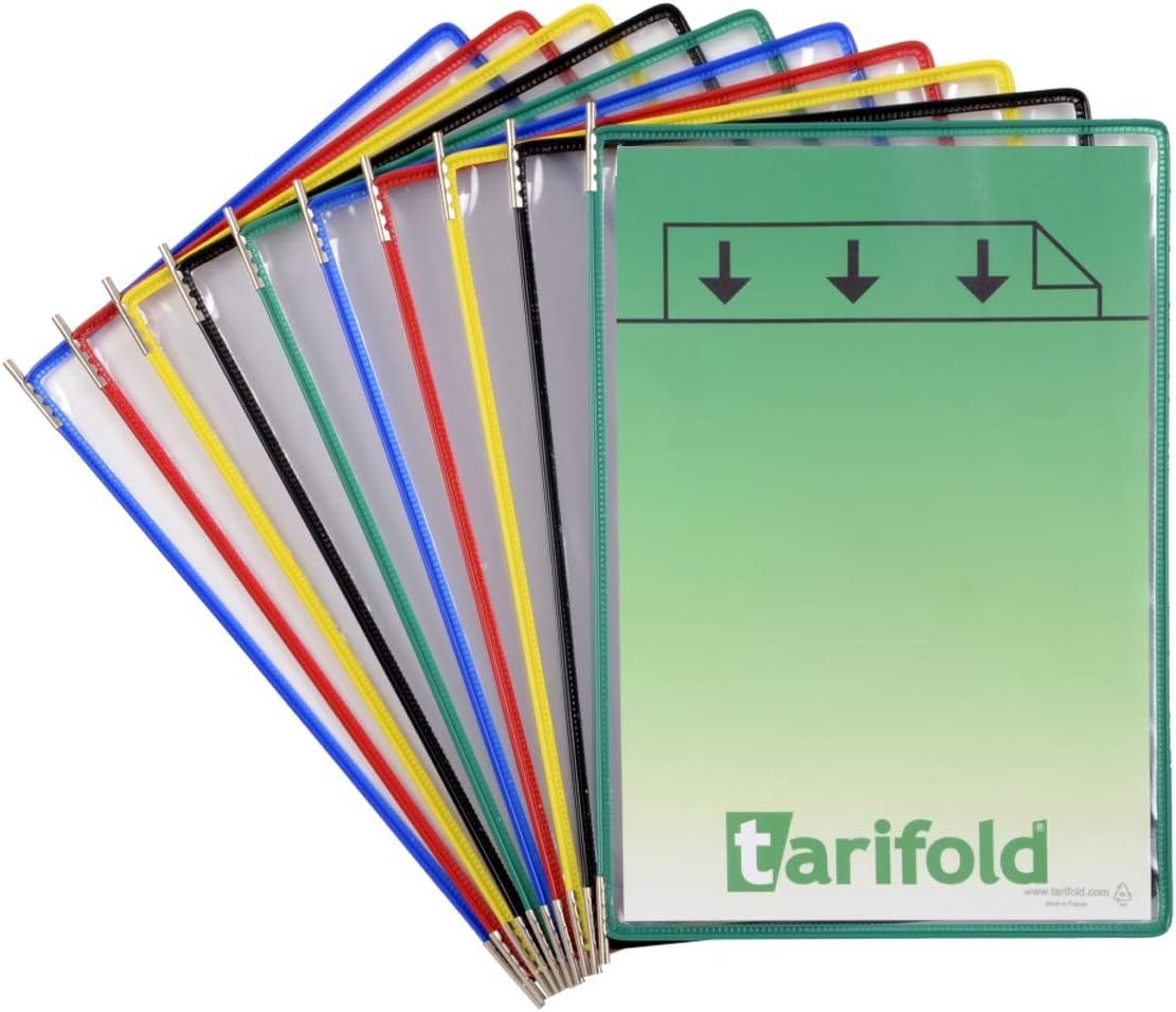Tarifold, Inc. P090 Pivoting Display Pockets for Wall Unit & Desktop ...