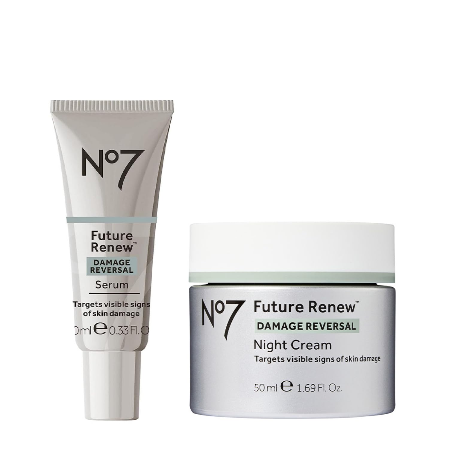 Mua No7 Future Renew Renew Face Serum (0.33 Fl Oz) & Night Cream (1.69 ...